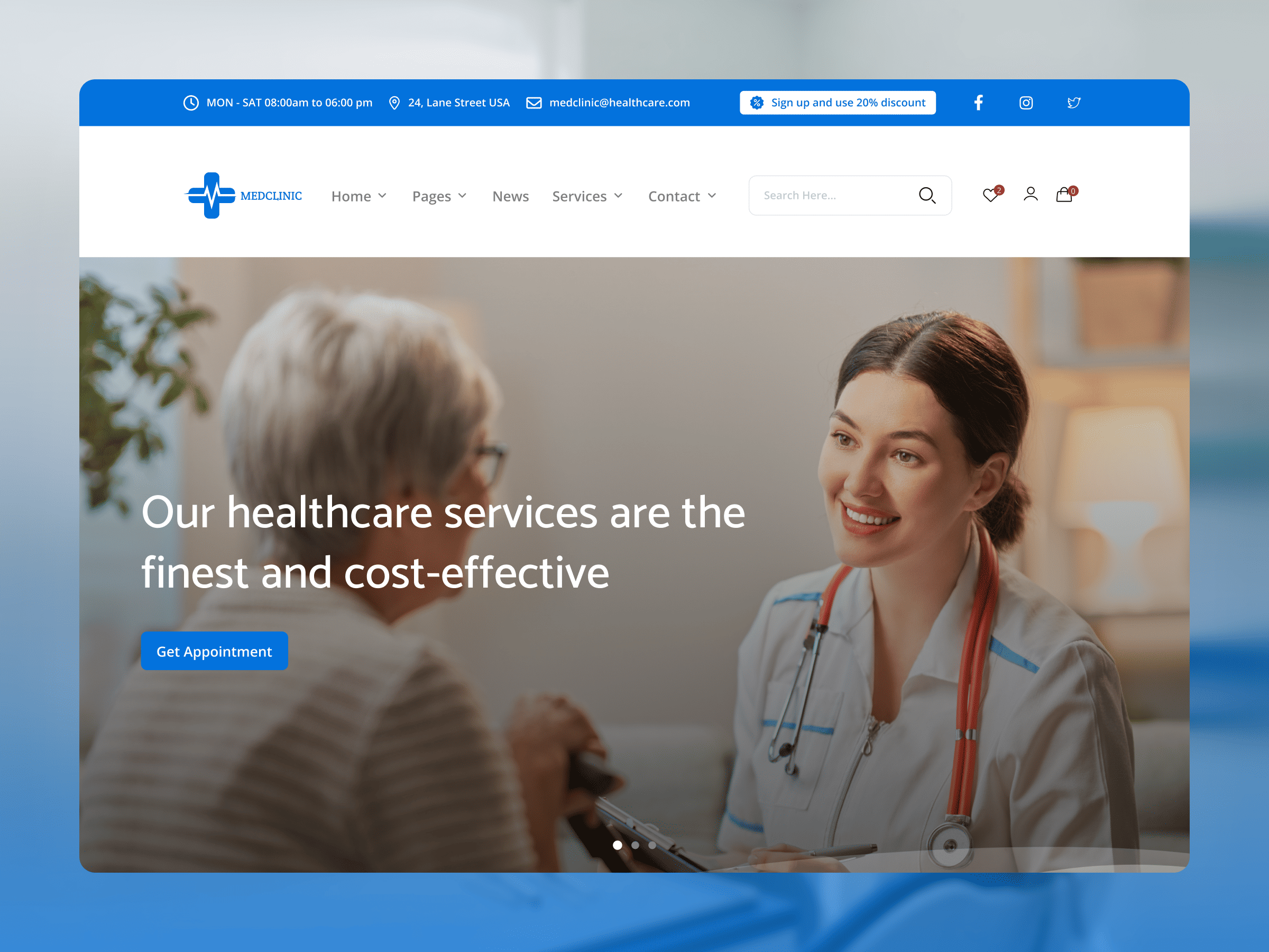 Medclinic Pro | Elementor Template Kit