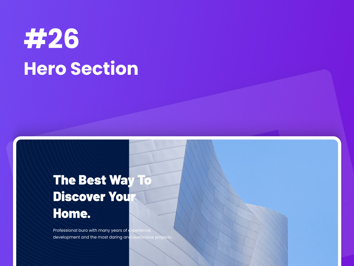 Hero Section Block Kit
